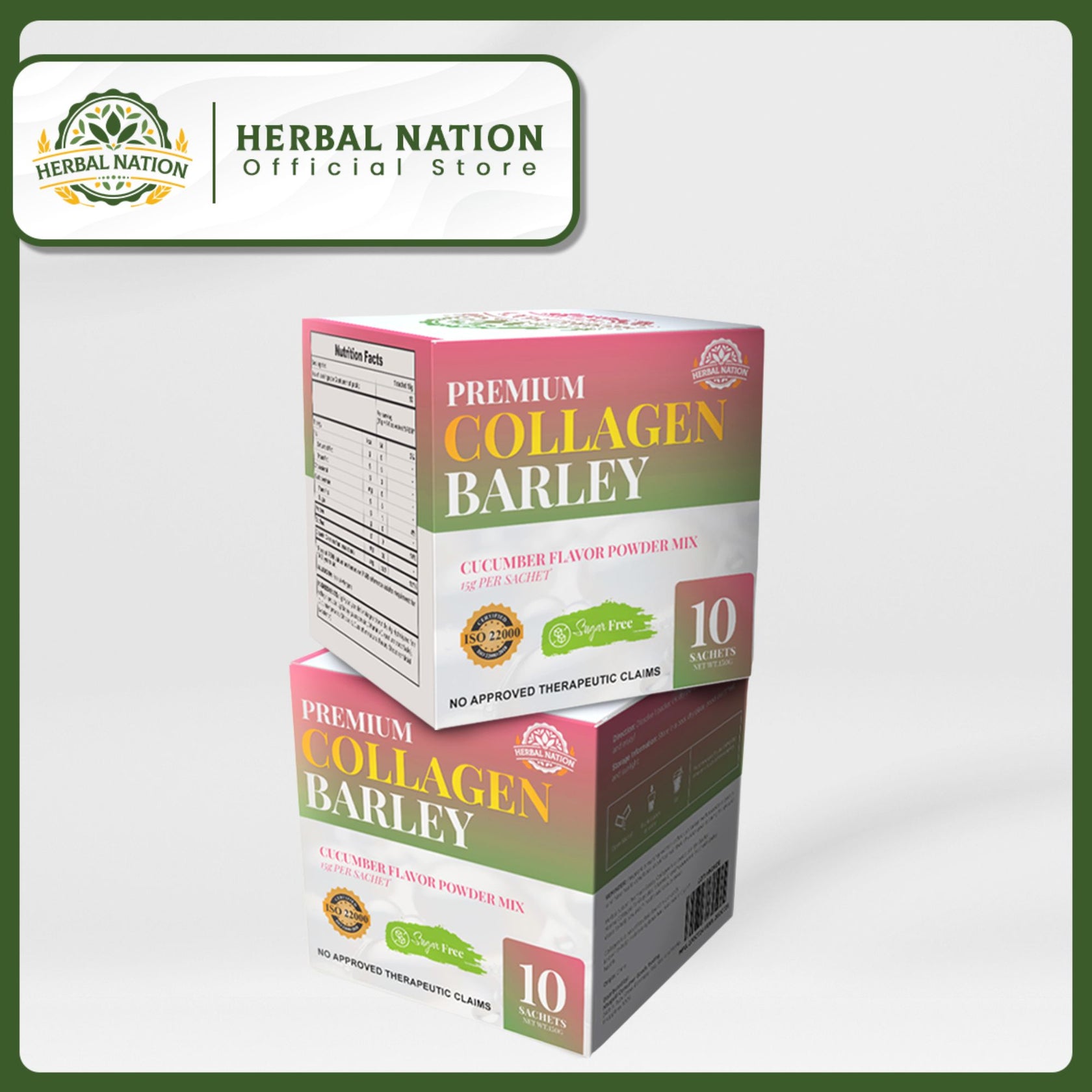 Herbal Nation Barley Grass Juice Powder – Herbal Nation Philippines